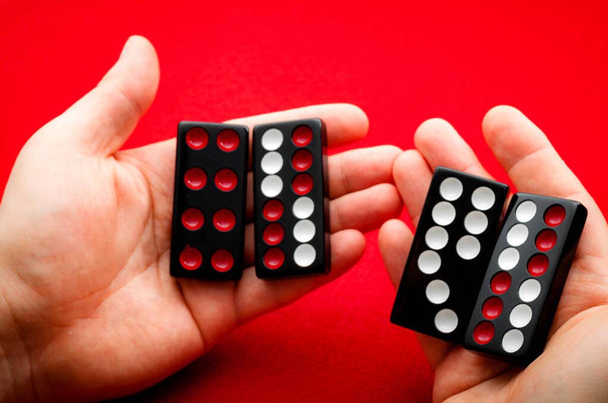 The history of dominoes. Types and rules of domino games.